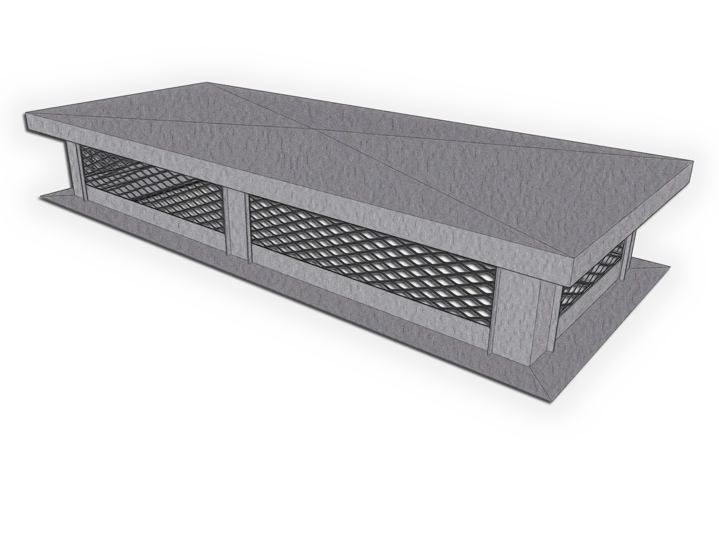 Basic Multi Flue Chimney Cap | KM Sheet Metal